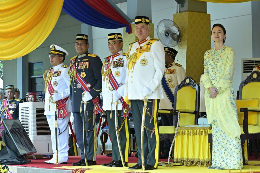 Sultan Perak, Sultan Nazrin Shah graces the Royal Commissioning Ceremony of the 2024 42nd Public ...